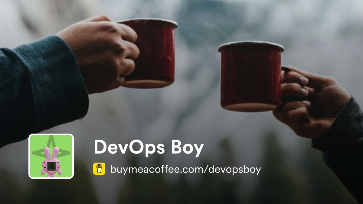 DevOps Boy - Buymeacoffee