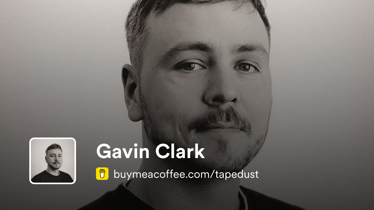 Gavin Clark - Buymeacoffee