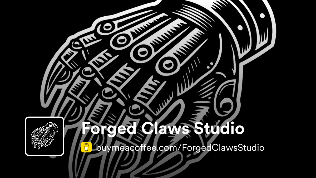 Forged Claws Studio - Buymeacoffee