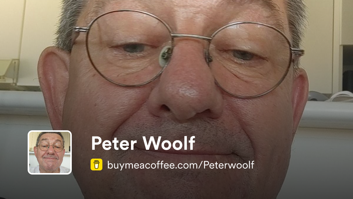 Peter Woolf is freedom - Buymeacoffee