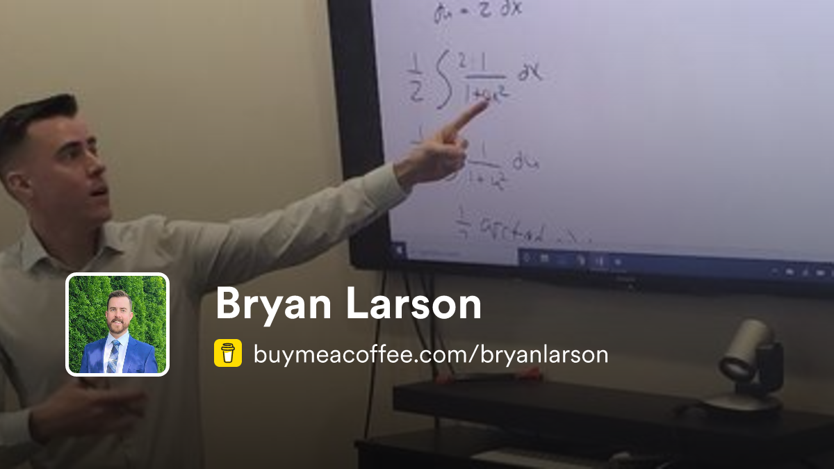 Bryan Larson - Buymeacoffee