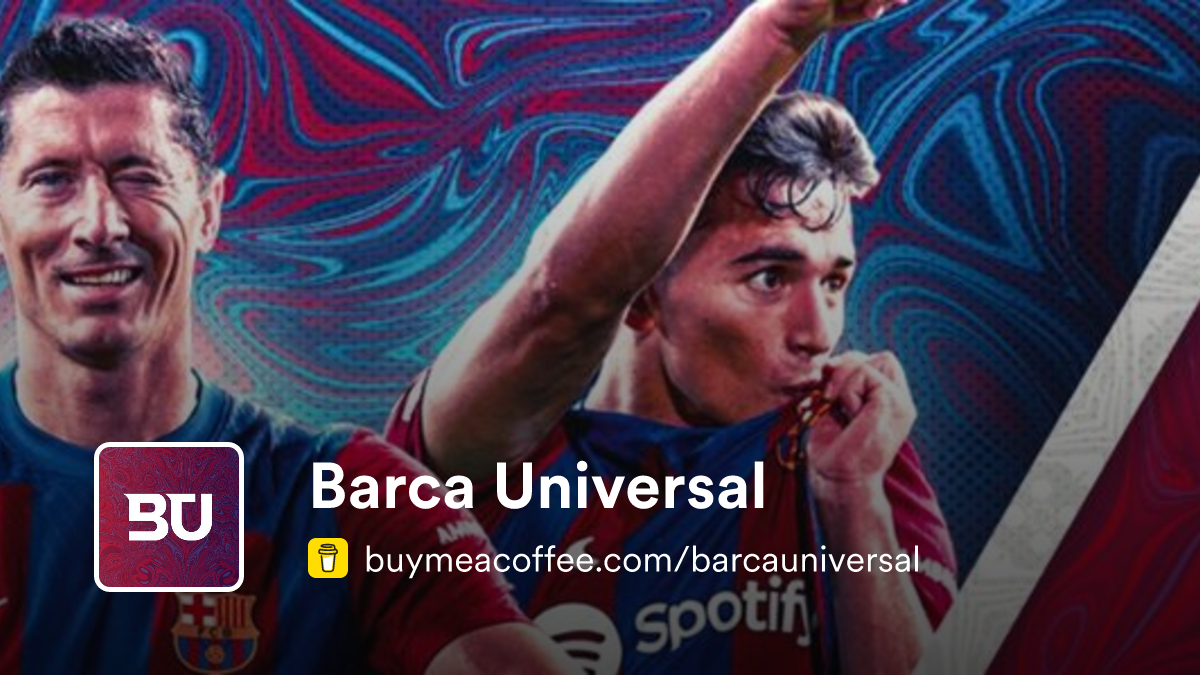 Barca Universal - Buymeacoffee
