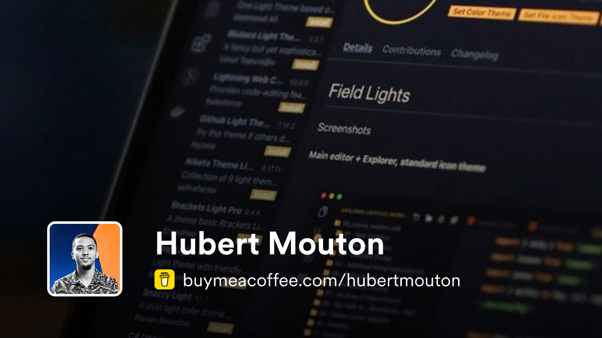 Hubert Mouton - Buymeacoffee