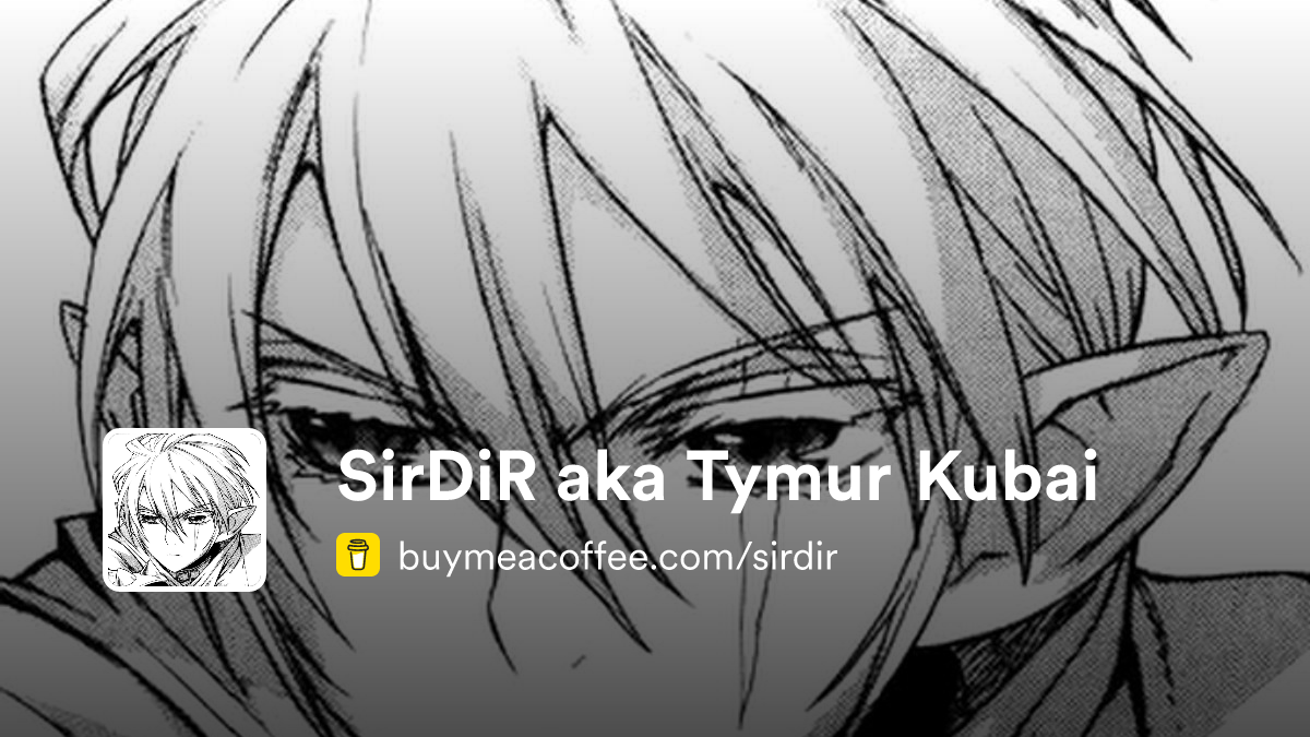 SirDiR aka Tymur Kubai is Я український соло турист який швендяється по горах. - Buymeacoffee