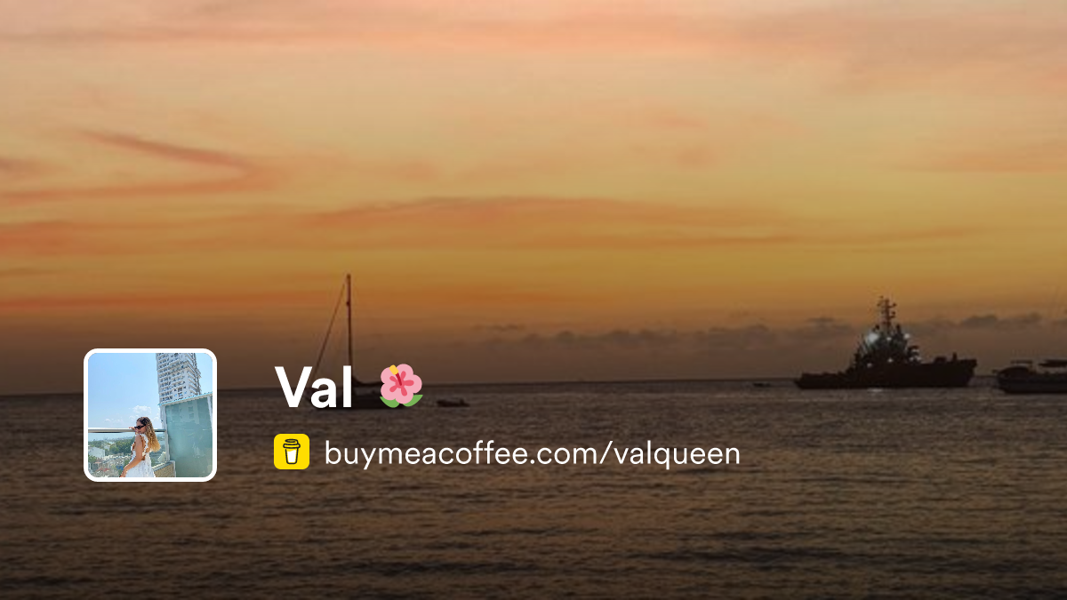 Val 🌺 - Buymeacoffee