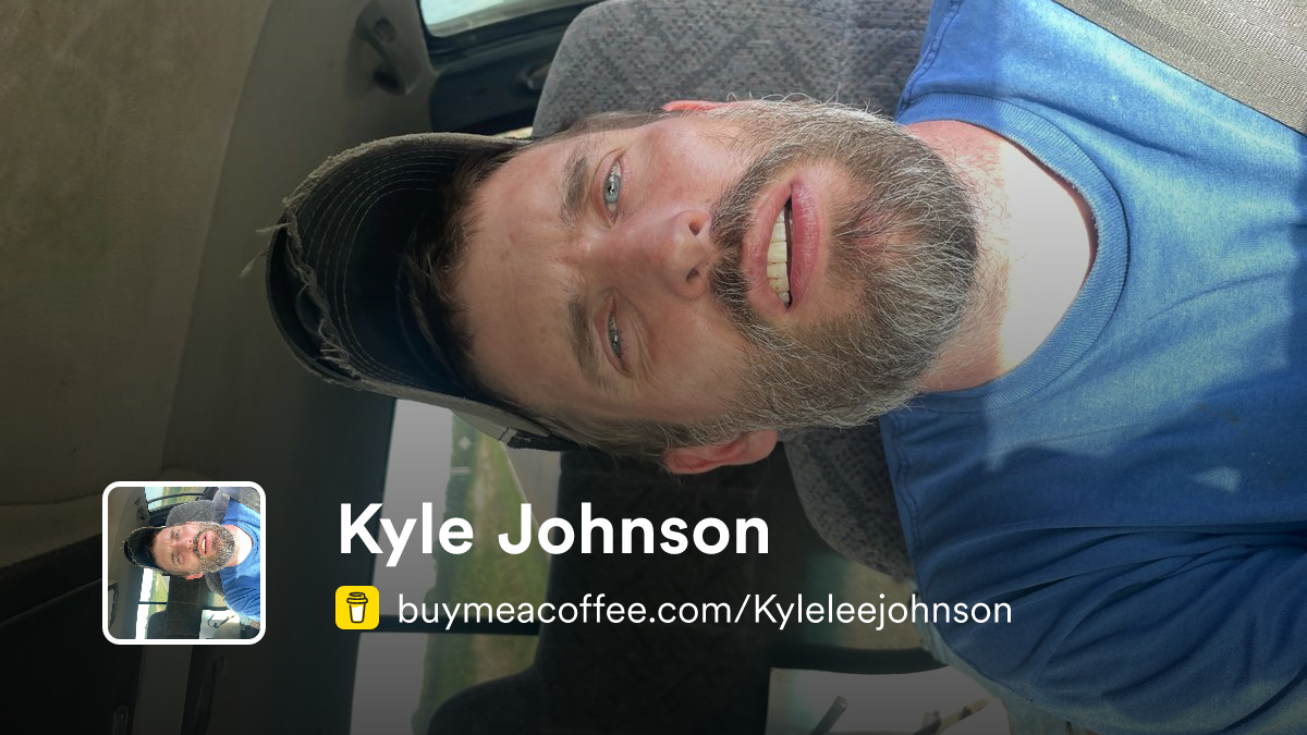 Kyle Johnson - Buymeacoffee