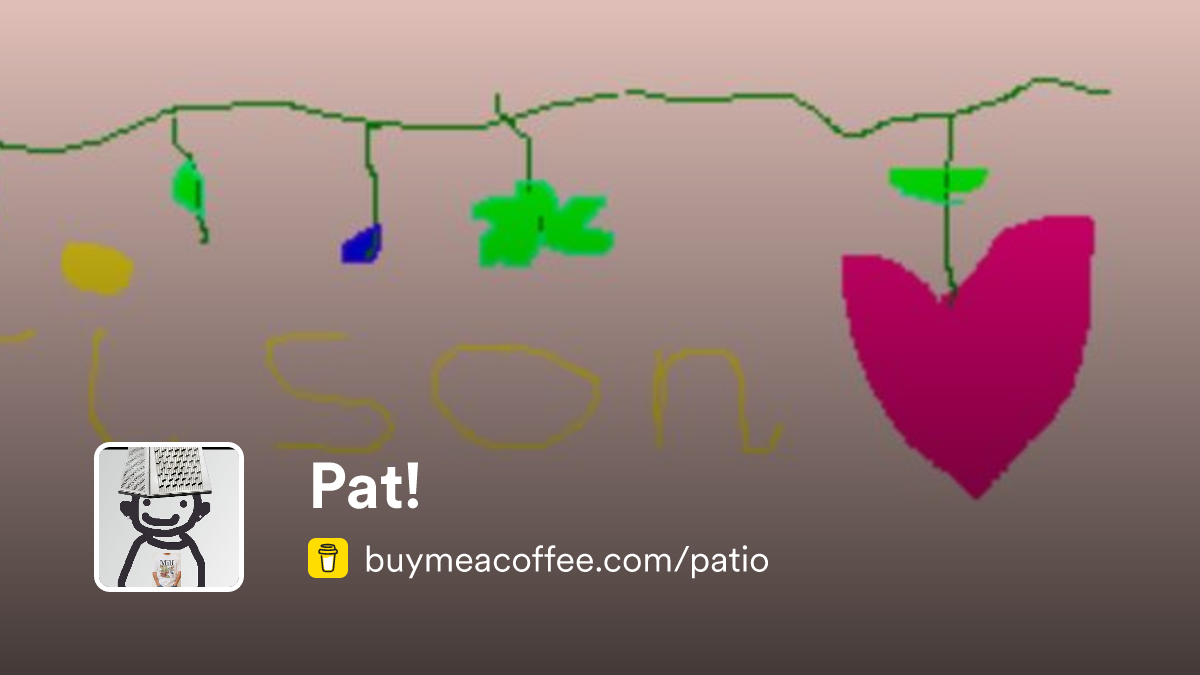 Pat! - Buymeacoffee