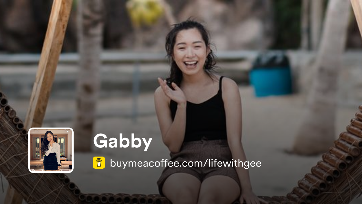 Gabby is 🧋Food, Fun and Lifestyle - Buymeacoffee