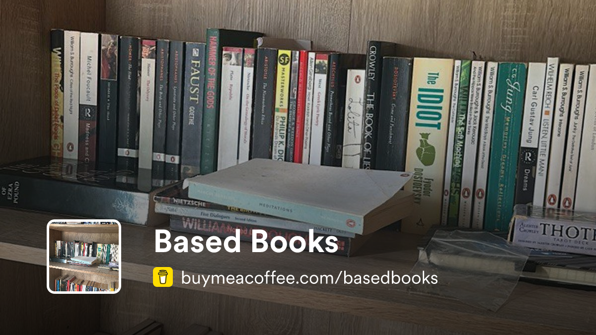 Based Books - Buymeacoffee