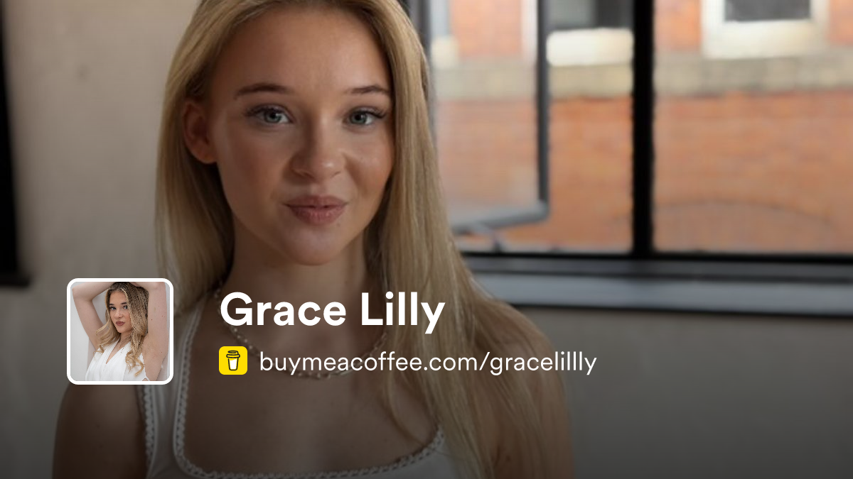 Grace Lilly is modelling photography - Buymeacoffee
