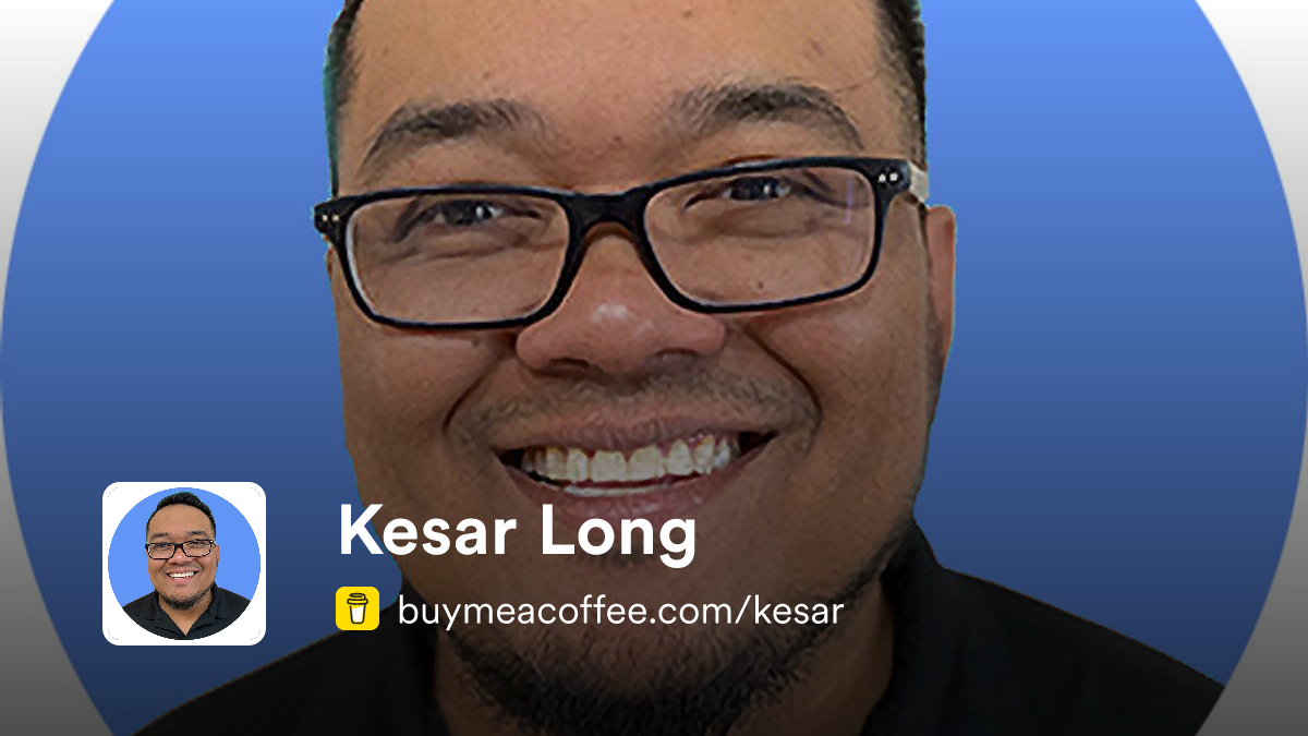 Kesar Long - Buymeacoffee