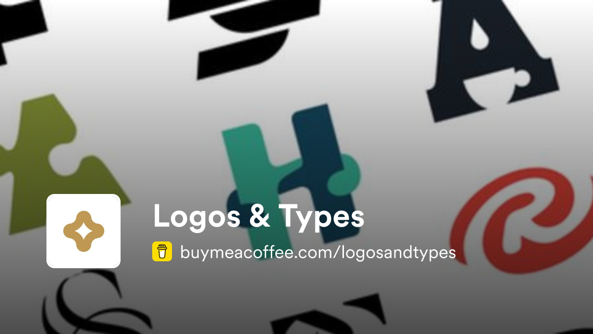 Logos & Types is Letter Logo Love! - Buymeacoffee