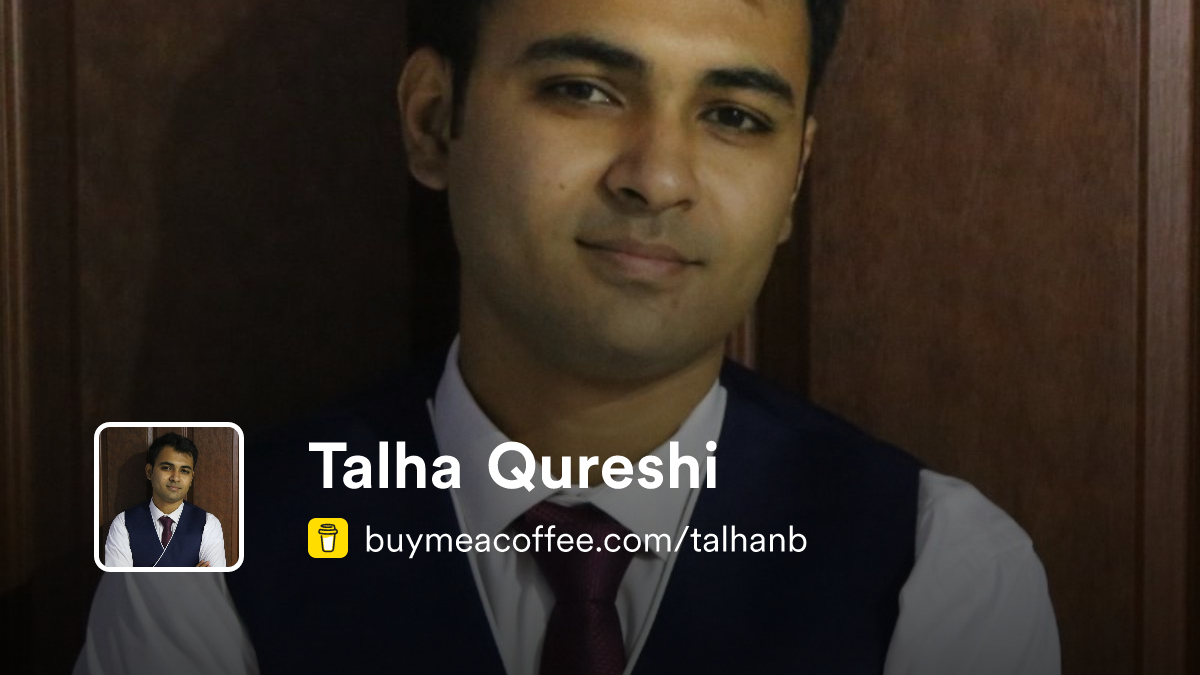 Talha Qureshi - Buymeacoffee