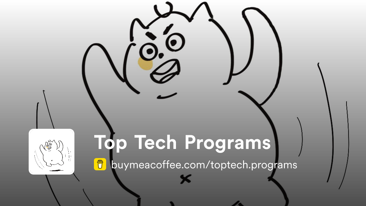 Top Tech Programs - Buymeacoffee