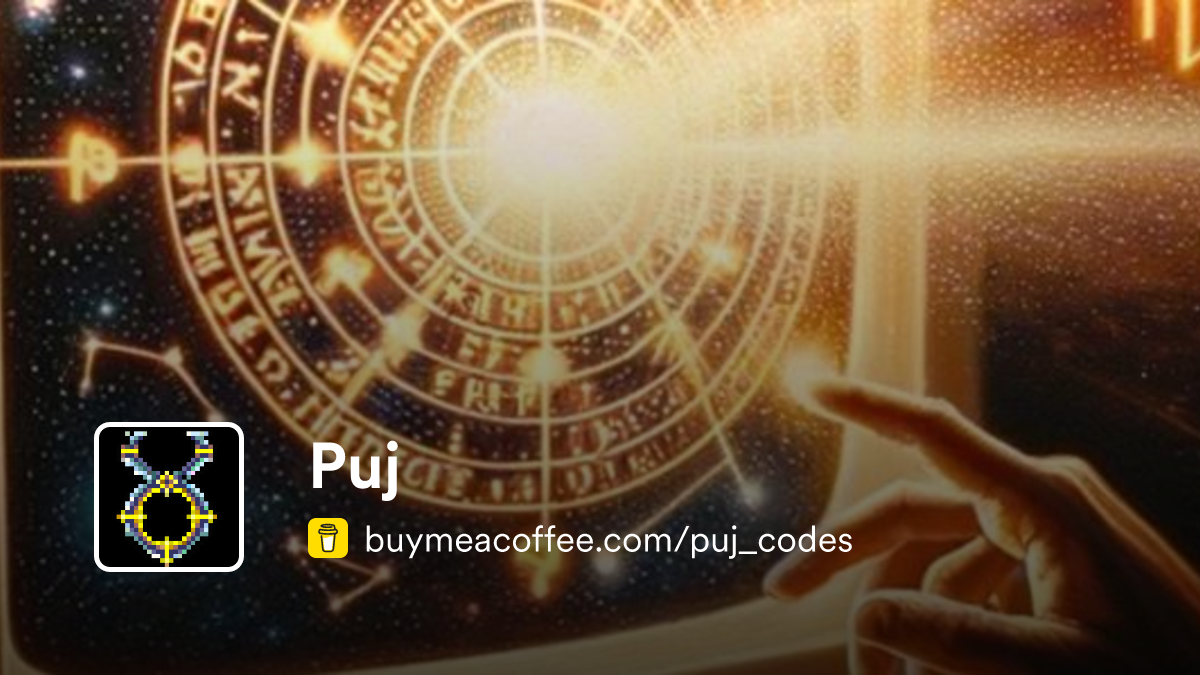 Puj - Buymeacoffee