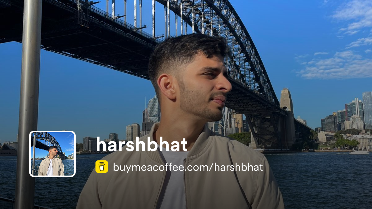 harshbhat - Buymeacoffee
