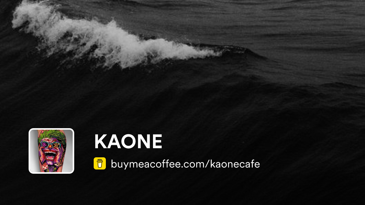 KAONE is tattoo, illustration, customize - Buymeacoffee