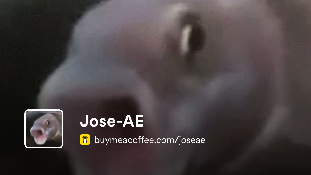 Jose-AE - Buymeacoffee