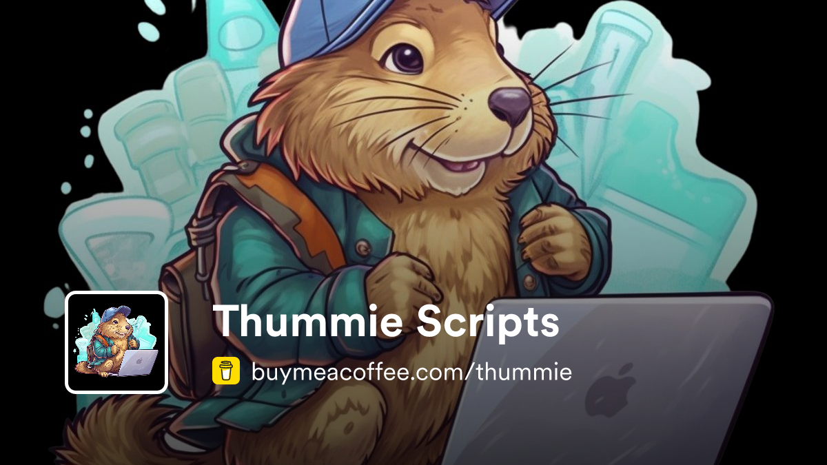 Thummie Scripts - Buymeacoffee
