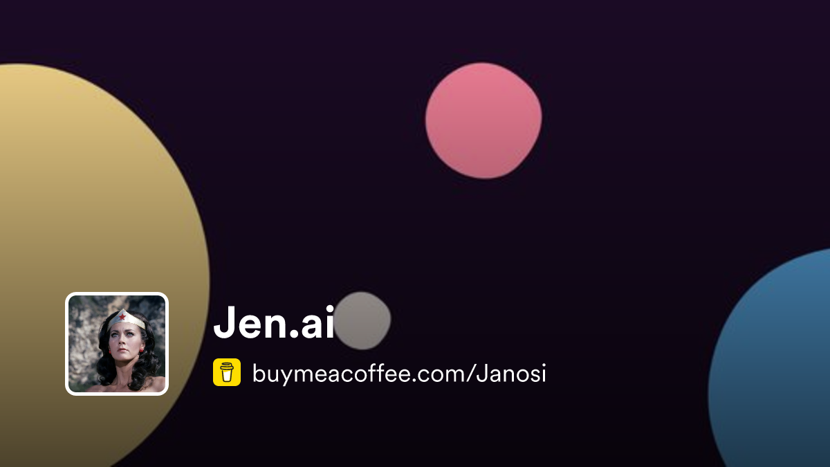 Jen.ai is Designer & Webflow Developer - Buymeacoffee