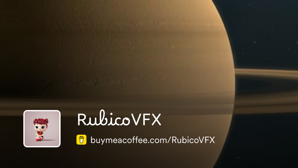 RubicoVFX is a 3D animation creator - Buymeacoffee