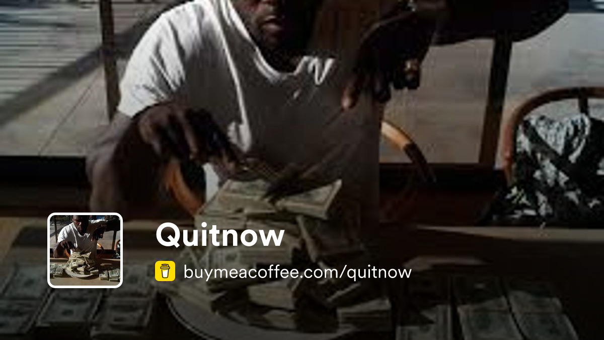 Quitnow - Buymeacoffee