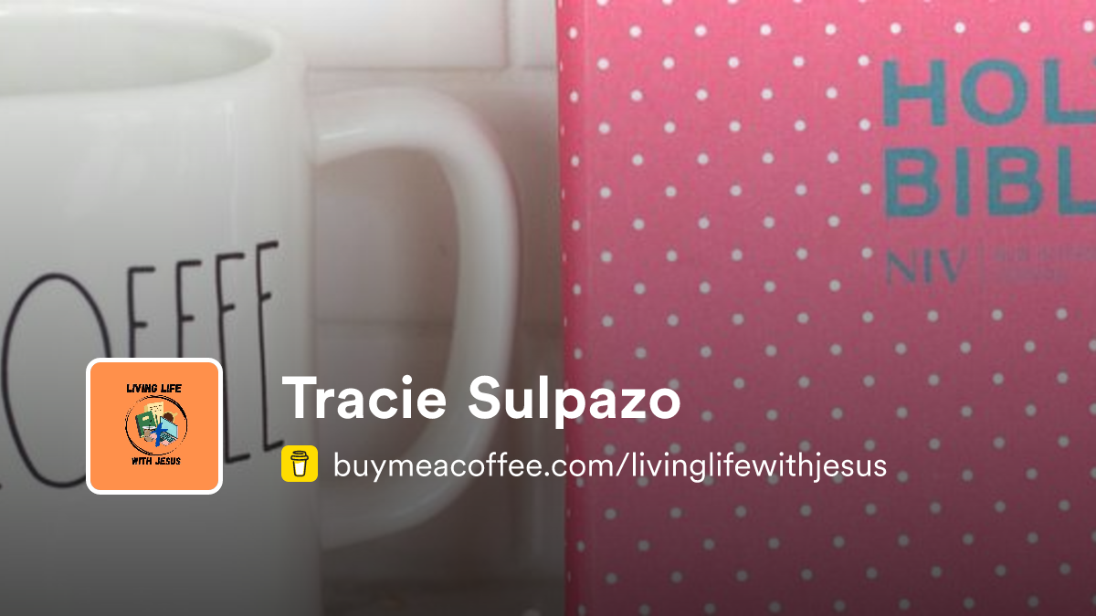 Tracie Sulpazo is blog posts, discipleship coaching programs, books & more - Buymeacoffee