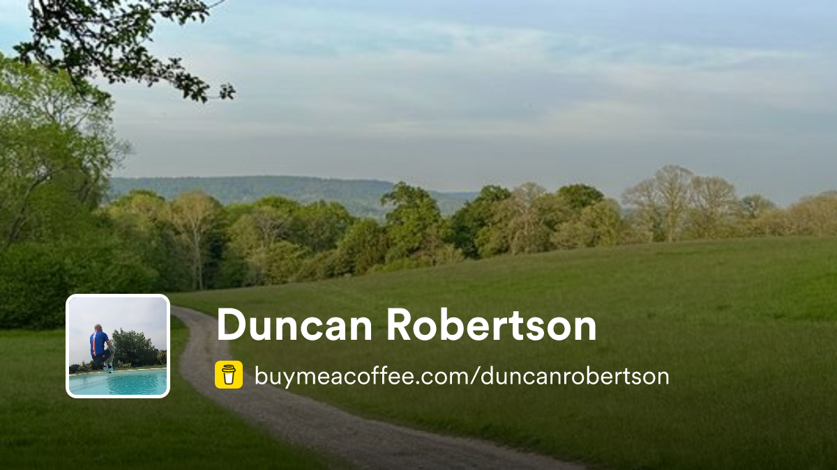 Duncan Robertson - Buymeacoffee