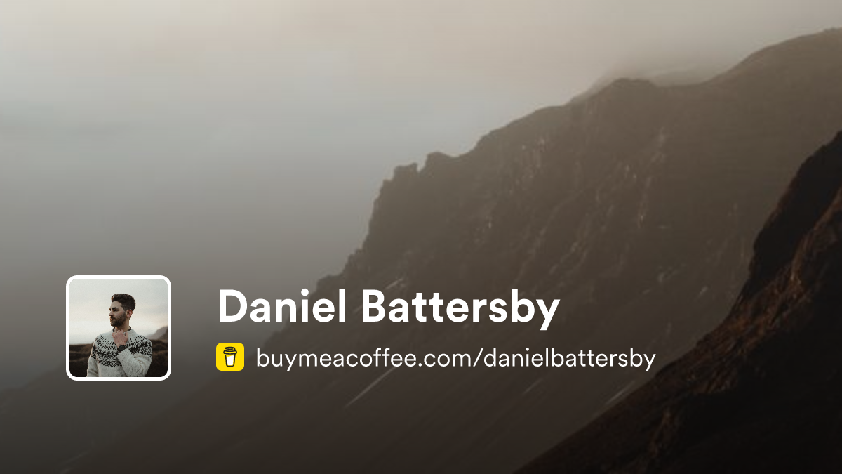 Daniel Battersby - Buymeacoffee