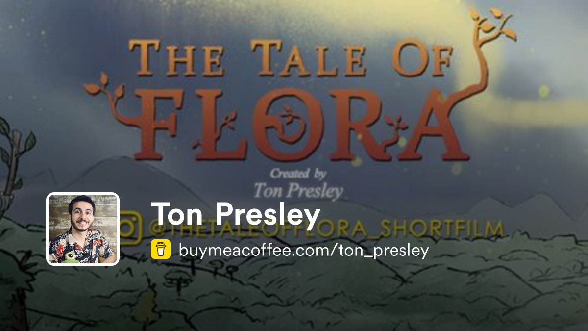 Ton Presley is Creating a 2D animated fantasy short film. - Buymeacoffee