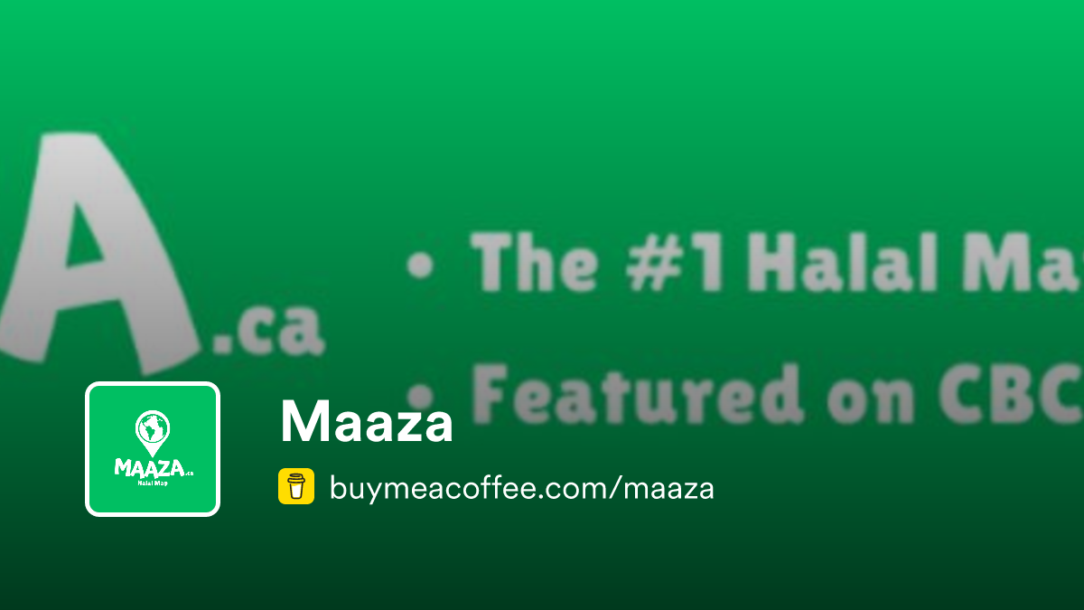 Maaza - Buymeacoffee