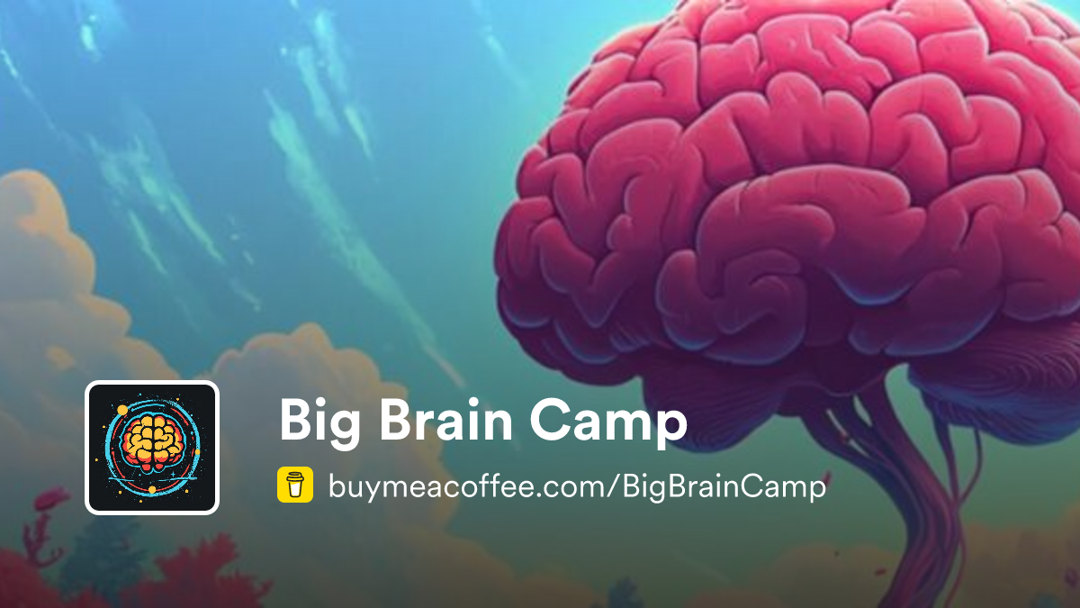 Big Brain Camp - Buymeacoffee