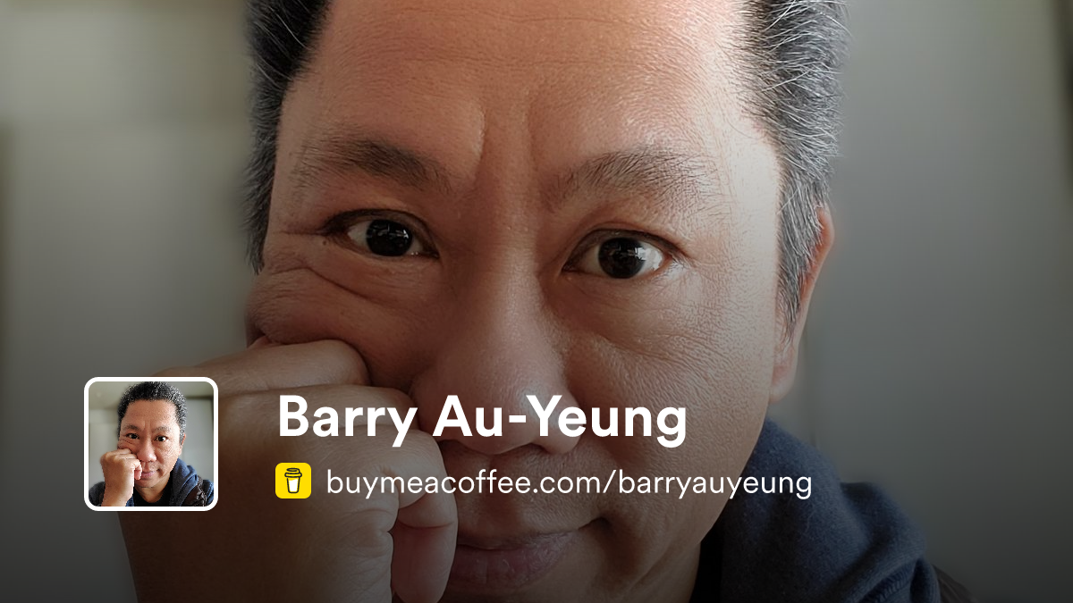 Barry Au-Yeung - Buymeacoffee