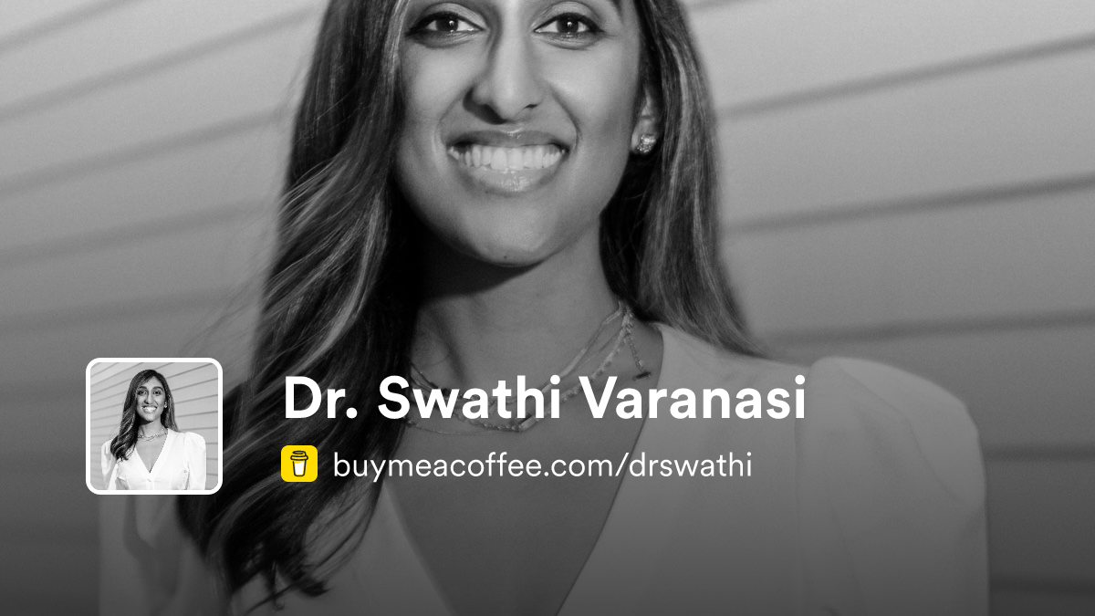 Dr. Swathi Varanasi - Buymeacoffee