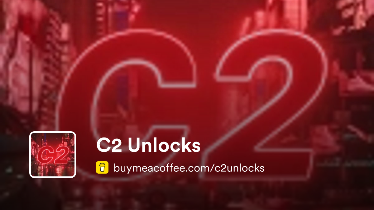C2 Unlocks - Buymeacoffee