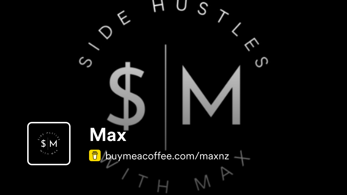 Max - Buymeacoffee