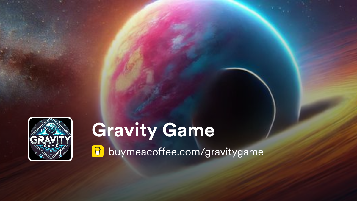 Gravity Game is Game - Buymeacoffee