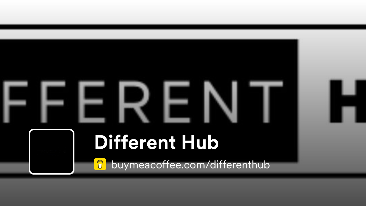 Different Hub - Buymeacoffee