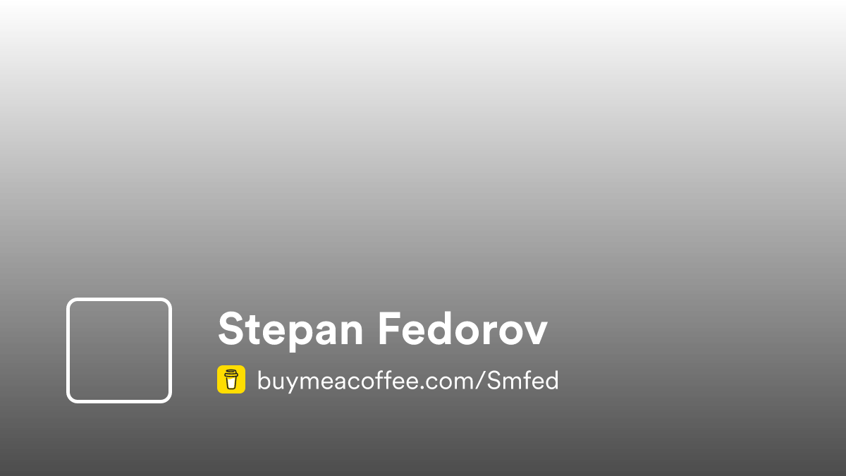 Stepan Fedorov is I am creating a SurferSuperApp - Buymeacoffee