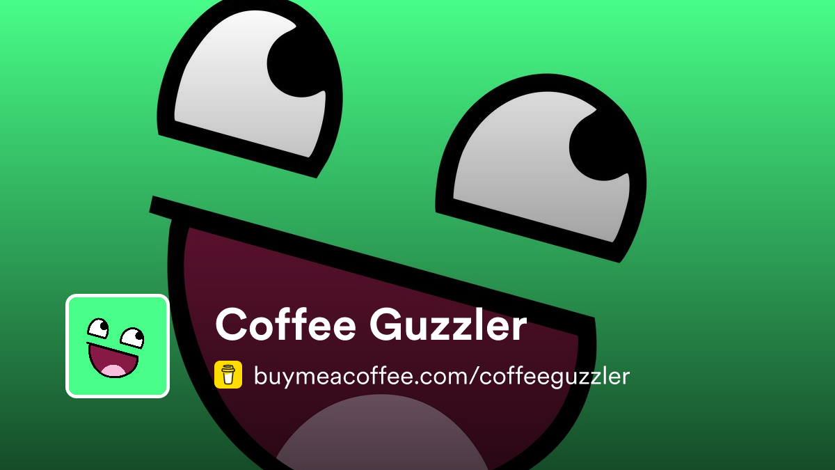 Coffee Guzzler - Buymeacoffee