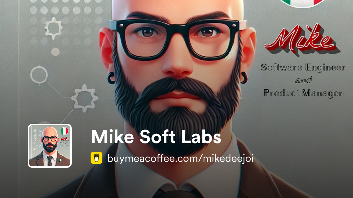 Mike Soft Labs is Code with might, just with Mike! - Buymeacoffee