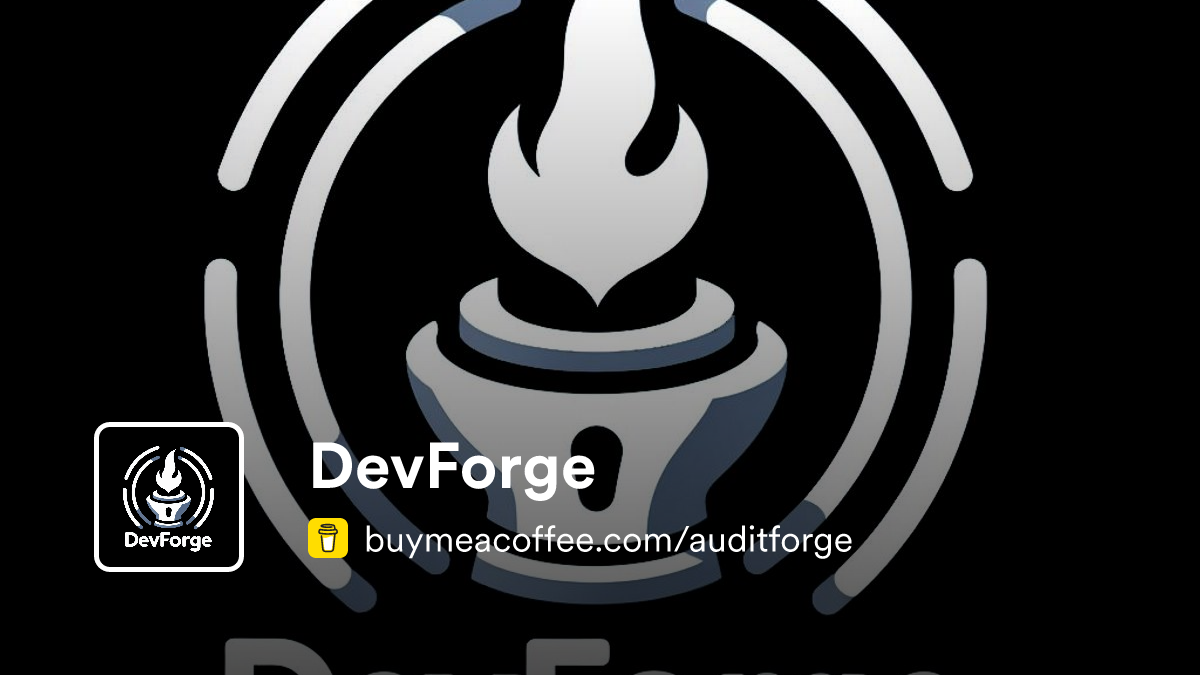 DevForge - Buymeacoffee