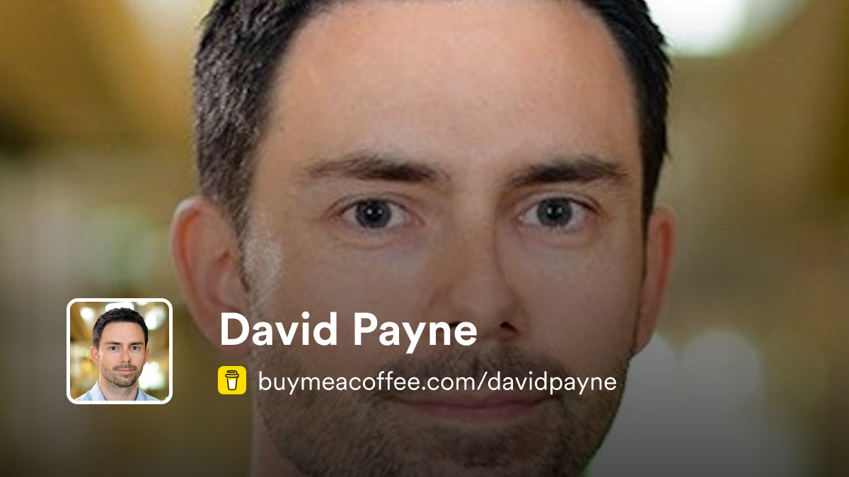 David Payne - Buymeacoffee