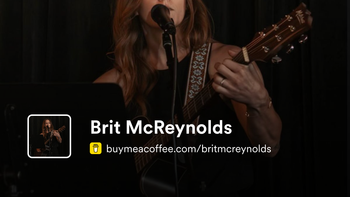 Brit McReynolds - Buymeacoffee