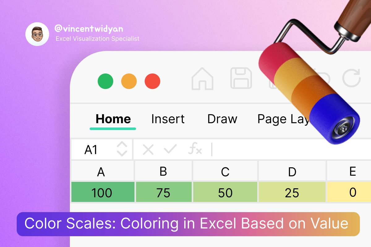 Coloring Cells in Excel Based on Value — vincentwidyan | Erin Data ...