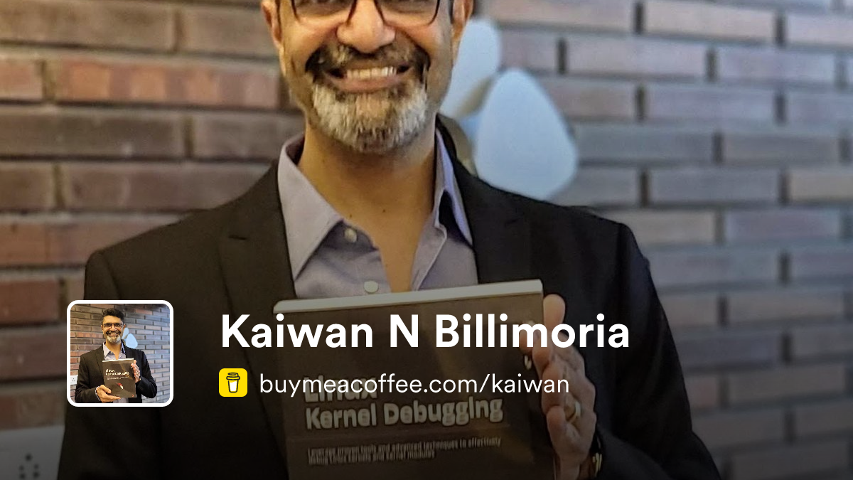 Kaiwan N Billimoria is Linux OS related content: books, code, blog ...