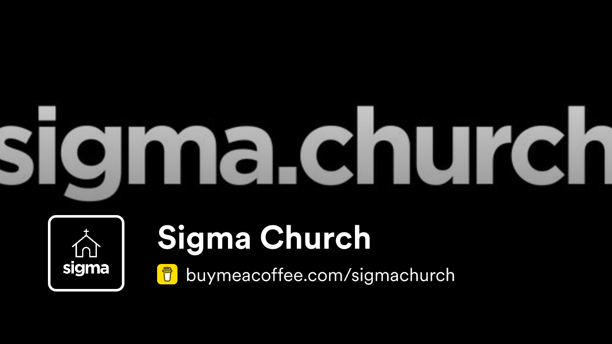 Sigma Church - Buymeacoffee