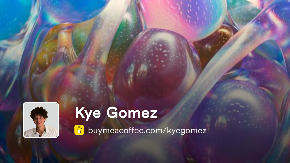 Kye Gomez - Buymeacoffee