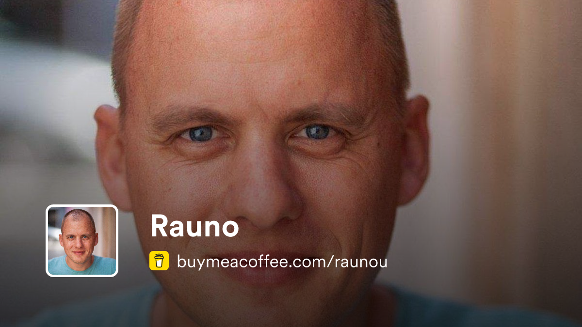Rauno - Buymeacoffee