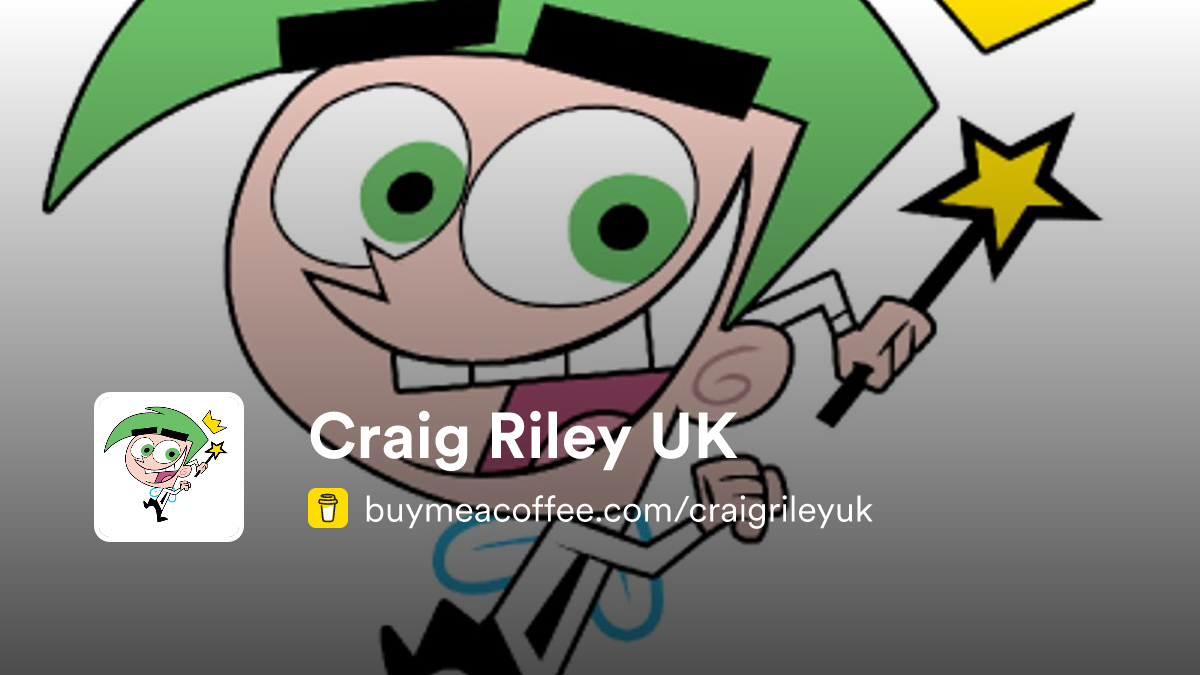Craig Riley UK - Buymeacoffee